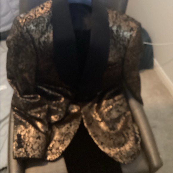 Valentino | Suits & Blazers | Mens Black Gold Tuxedosuit | Poshmark